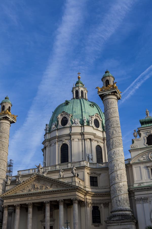 Karlskirche in Vienna stock photo. Image of history, austria - 15120968