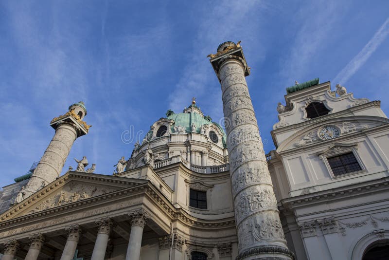 Karlskirche in Vienna stock photo. Image of history, austria - 15120968