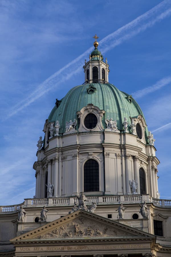 Karlskirche in Vienna stock photo. Image of history, austria - 15120968