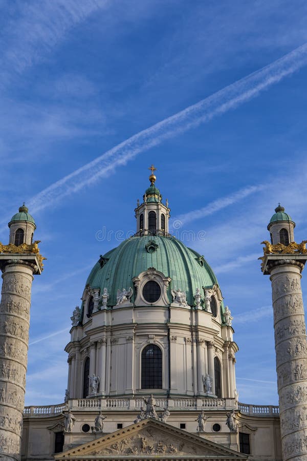 Karlskirche, Vienna stock photo. Image of catholicism - 61297328
