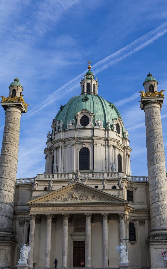 Karlskirche, Vienna stock photo. Image of catholicism - 61297328