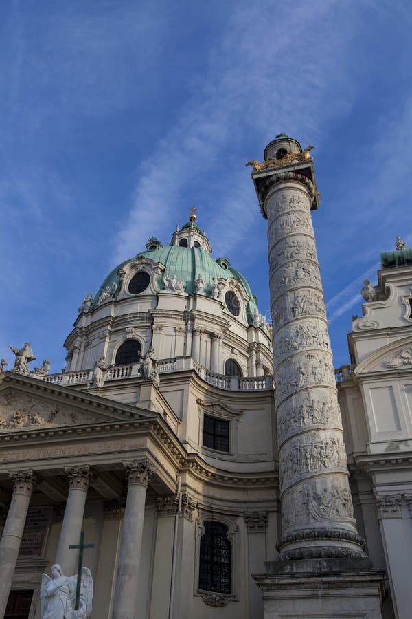 Karlskirche in Vienna stock photo. Image of history, austria - 15120968