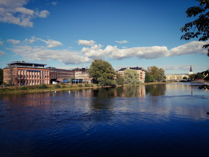 Karlstad, Sweden stock photo. Image of scandinavia, nature - 258372326