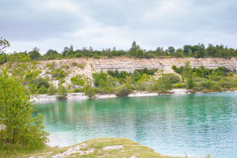 Karlstrup Kalkgrav is a Lake that Formed in an Old Quarry Housing a ...