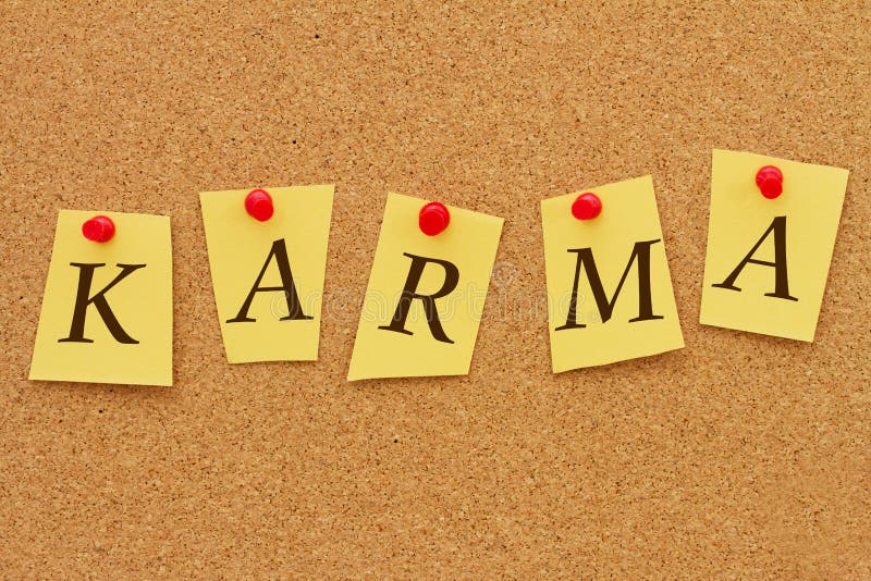 Karma Word Abstract In Wood Type Stock Image - Image of type, sign ...