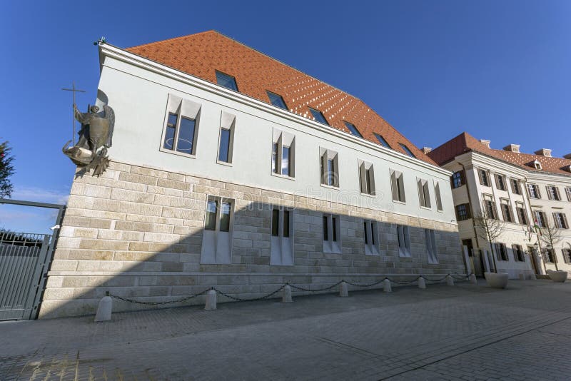 Karmelita Monastery in Budapest Stock Photo - Image of viktor, capital ...