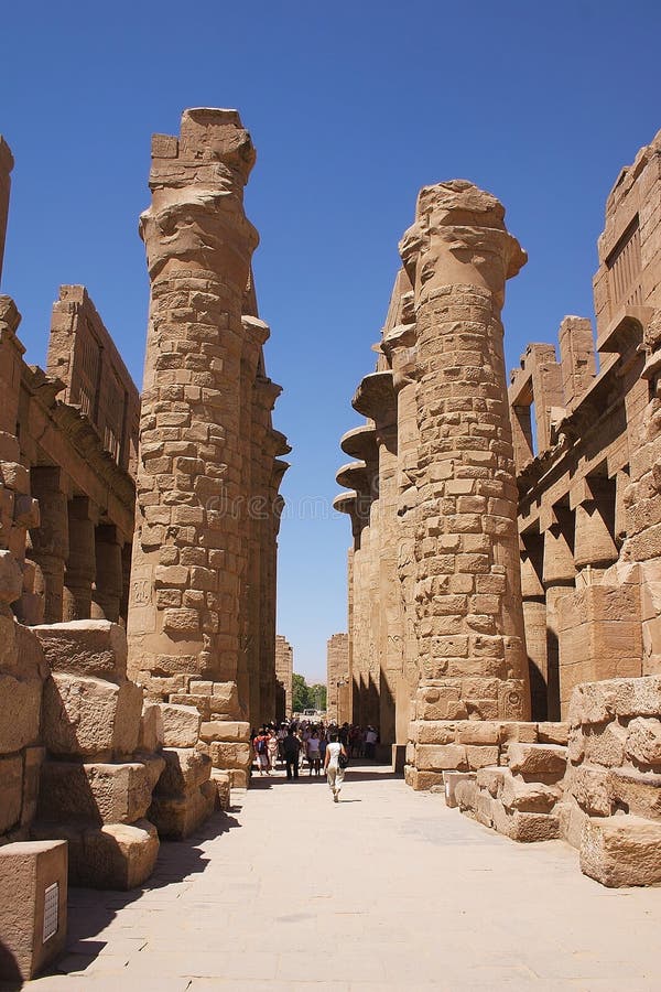 Karnak 11 stock image. Image of king, statue, architecture - 281073