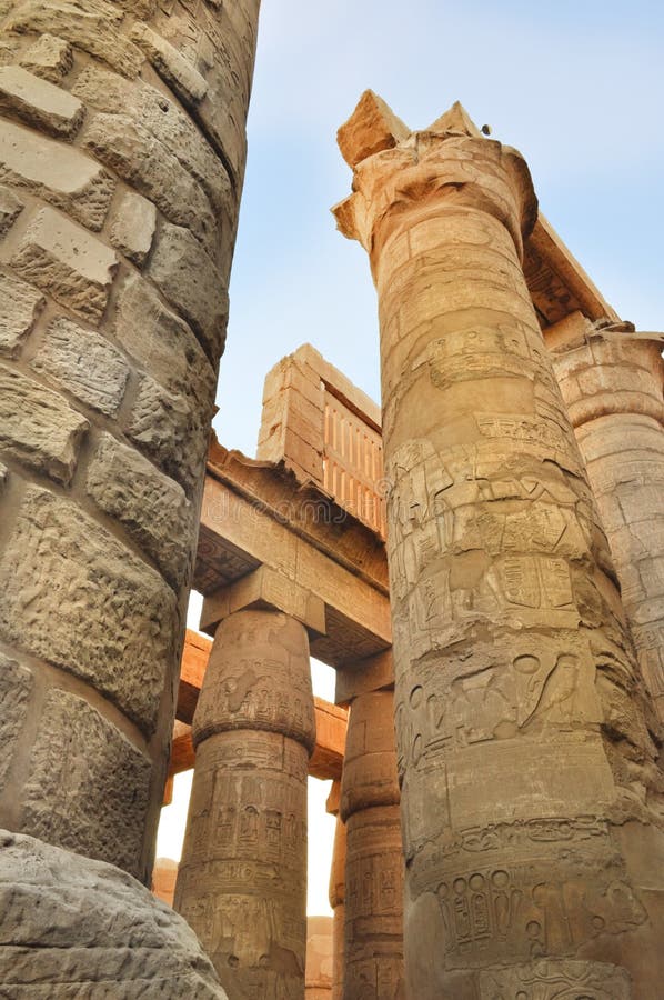 Karnak Temple Complex.Ruins of Pharaohs Palace Stock Photo - Image of ...