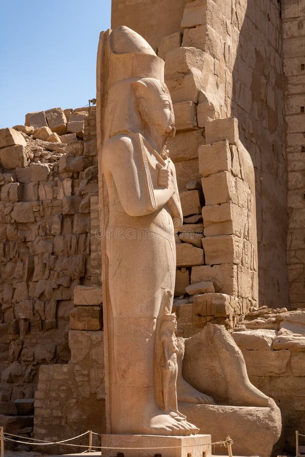 Karnak Temple in egypt editorial image. Image of civilization - 158550095