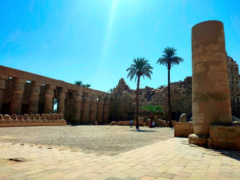 Karnak Temple Complex editorial image. Image of civilization - 384237415