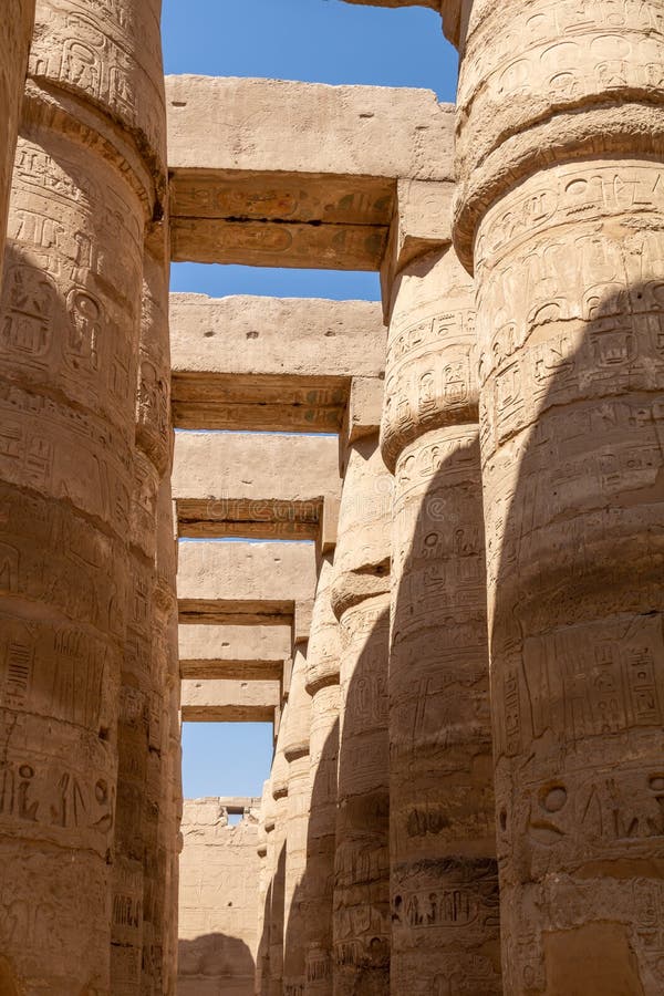 Karnak Temple in egypt editorial image. Image of egypt - 158761000