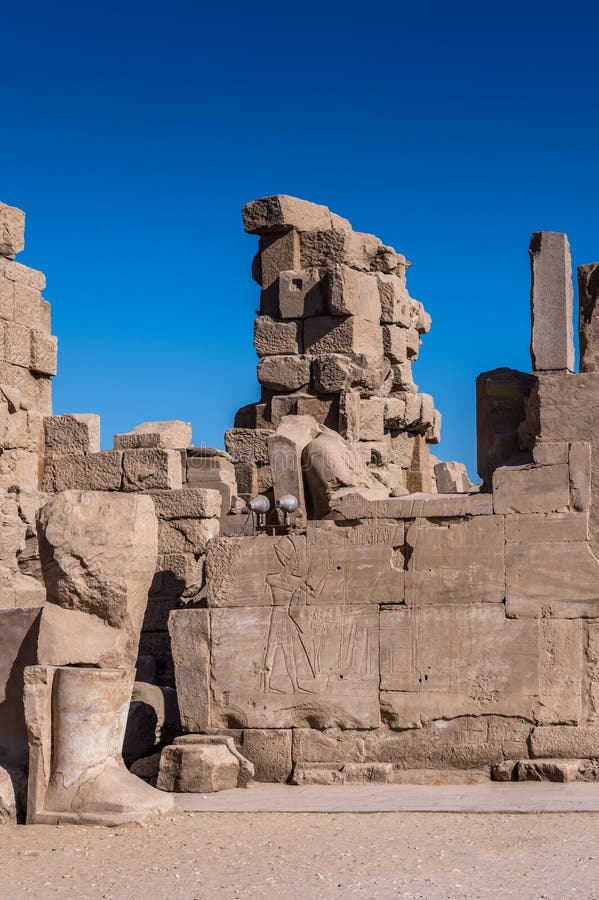 Karnak Temple, Luxor, Egypt Stock Photo - Image of history, ancient ...