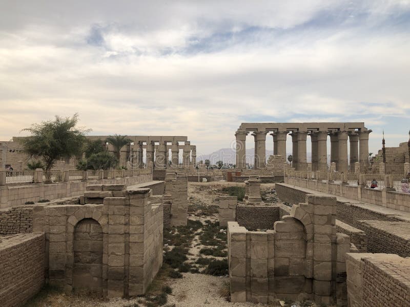 Karnak Temple Luxor, Egypt stock image. Image of pharaonic - 246811713