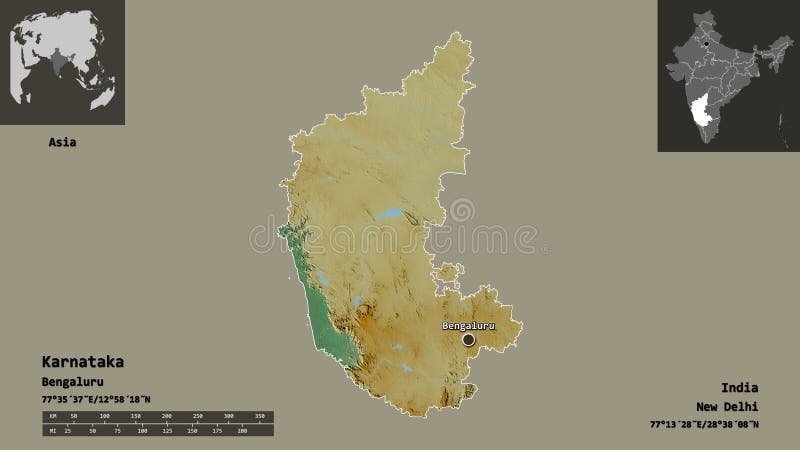 3d Karnataka Map Stock Illustrations – 64 3d Karnataka Map Stock ...