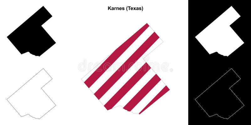 Karnes Map Stock Illustrations – 14 Karnes Map Stock Illustrations ...