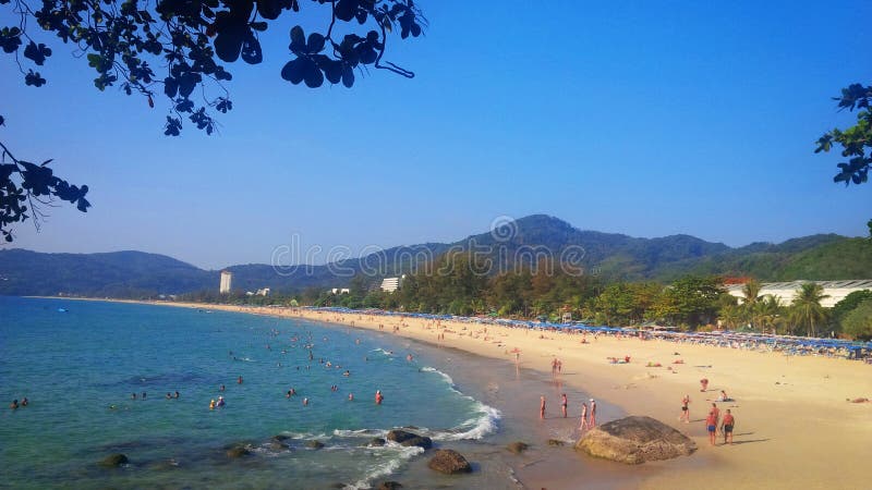 Karon Beach editorial image. Image of tourism, travel - 46567315