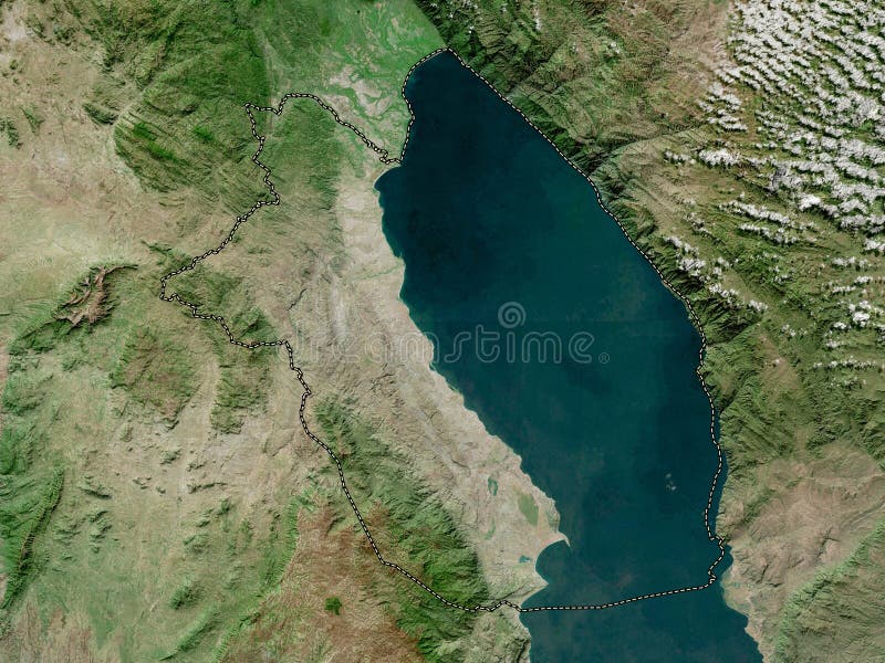 Karonga, Malawi. High-res Satellite. No Legend Stock Illustration ...