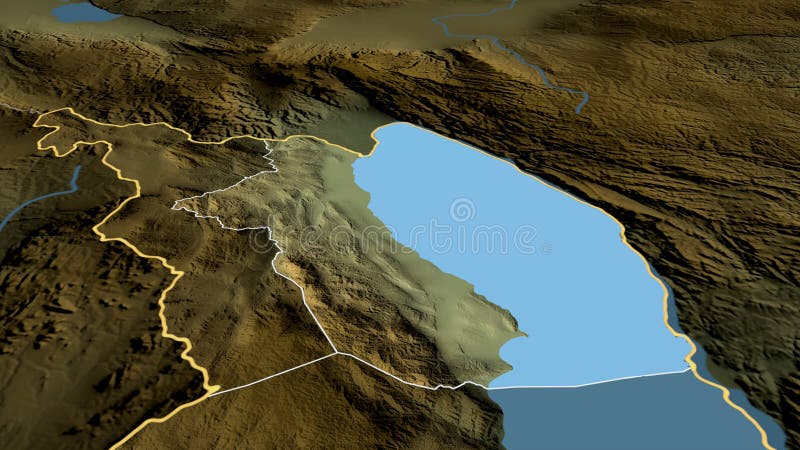 Karonga, Malawi - Highlighted. Physical Stock Illustration ...