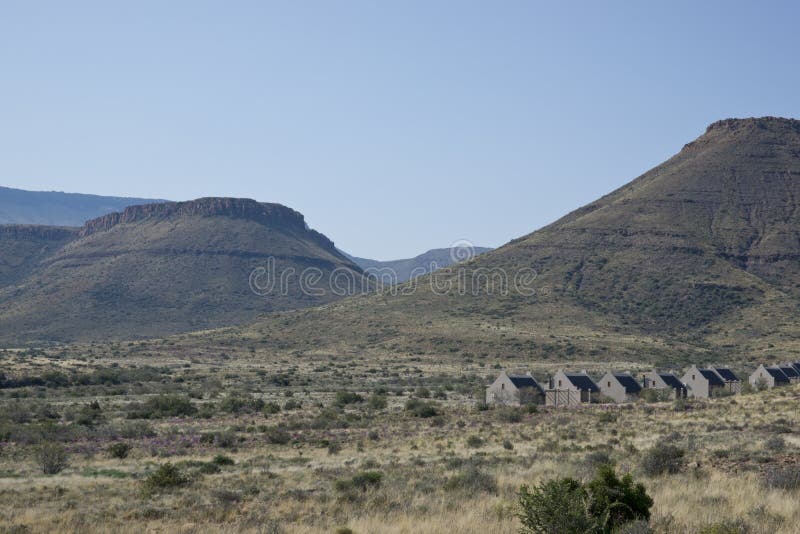 The Karoo stock image. Image of park, accommodation, house - 25366487