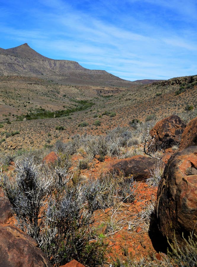 Karoo National Park View in the Great Karoo of South Africa Stock Image ...