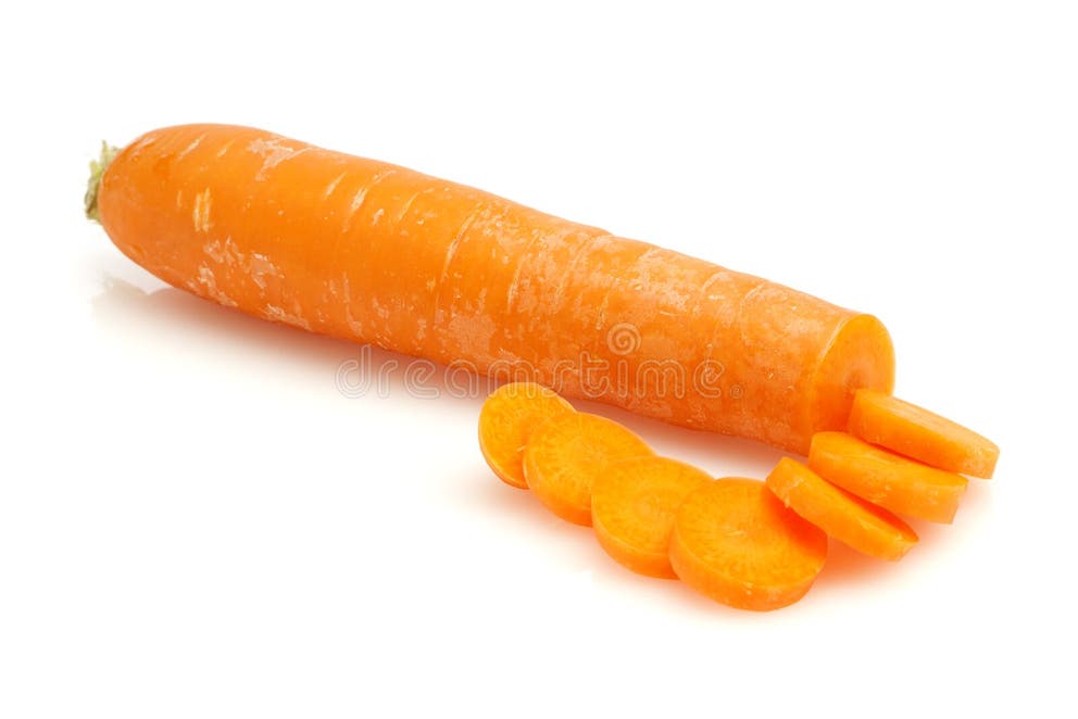 Karotte und Hiebe stockfoto. Bild von bestandteile, gesund - 26716536