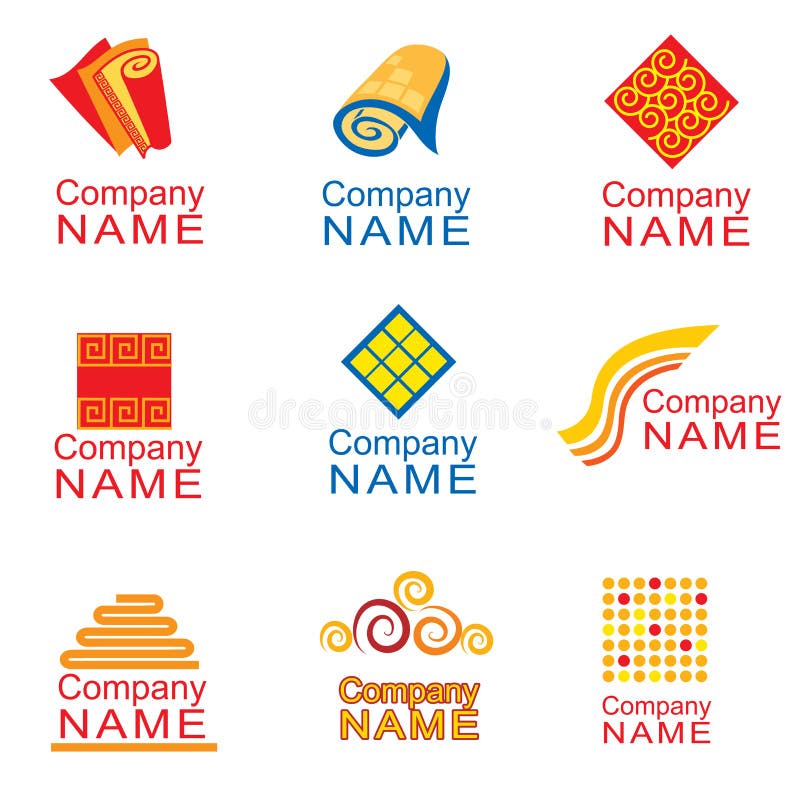 Karpet icons stock vector. Illustration of design, roll - 6821191