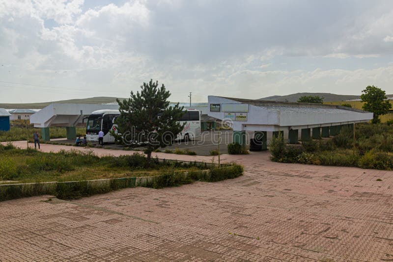 KARS, TURKEY - JULY 18, 2019: Bus Station (Otogar) in Kars, Turk ...