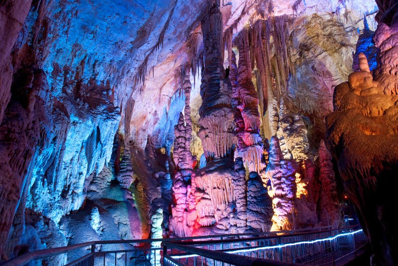 Karst caves stock image. Image of landscape, landform - 34123359