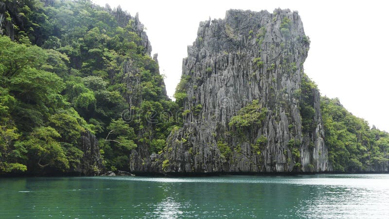 Karst Formation in El Nido, Palawan, Philippines Stock Image - Image of ...
