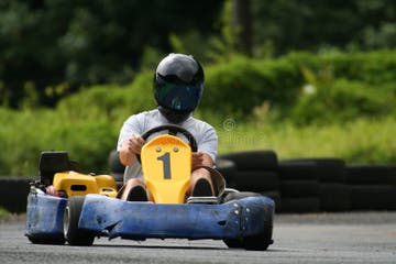 Kart number one stock photo. Image of kart, track, race - 800630