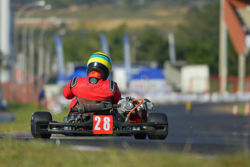 Kart Racing, Go Kart, Race Track, Racing Stock Photo - Image of grass ...