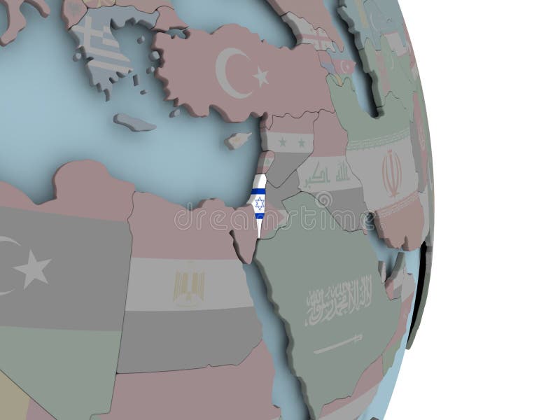 Karte Von Israel Auf Politischer Kugel Mit Flagge Stock Abbildung ... Karte Von Israel Auf Politischer Kugel Mit Flagge Stock Abbildung ...