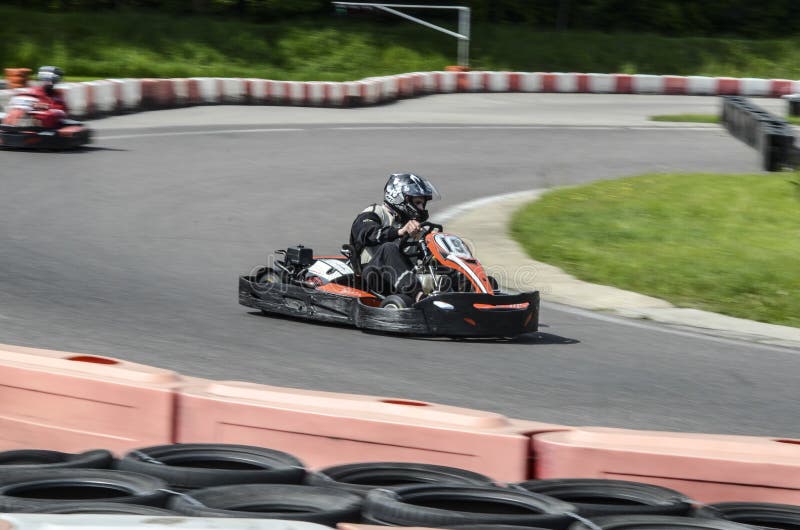 Karting sport editorial stock image. Image of fuel, assurance - 54976549