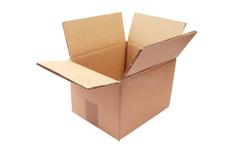 Pusty Karton zdjęcie stock. Obraz złożonej z shipwreck - 18957200