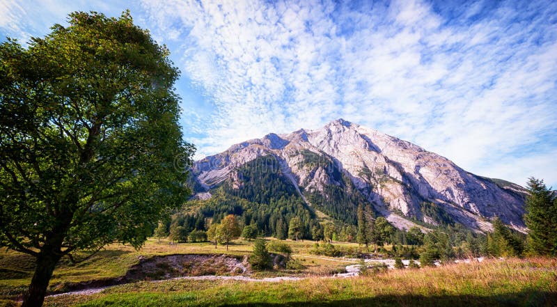 Karwendel stock photo. Image of clear, sunlight, forest - 30937228