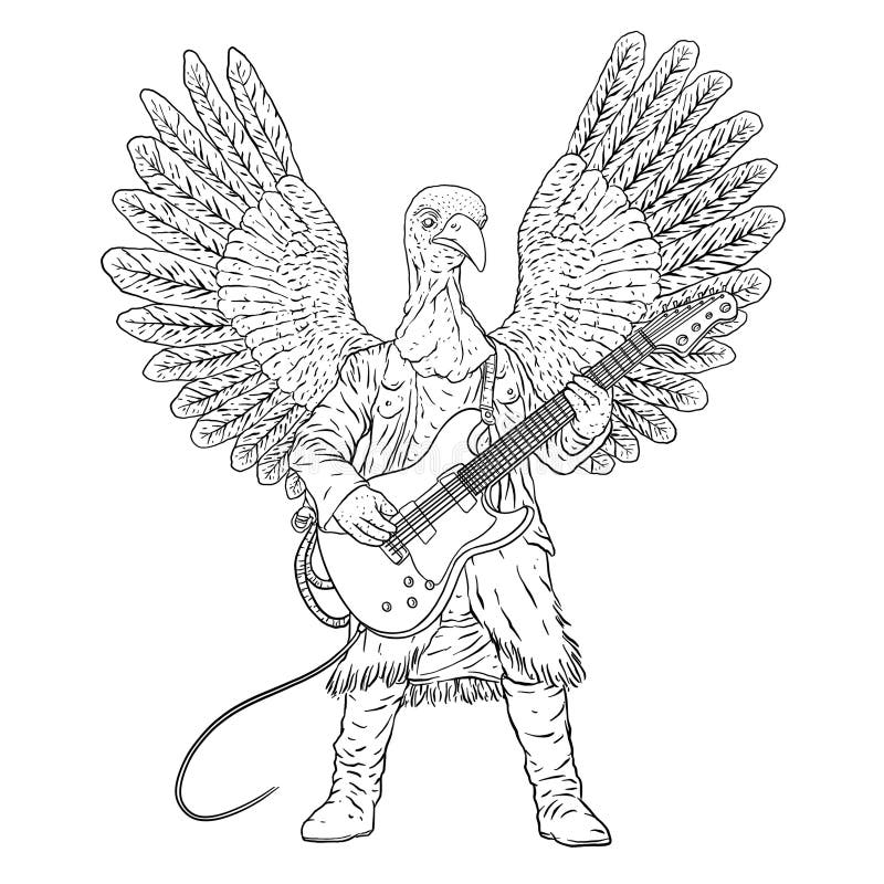 Turkey Guitarist Stock Illustrations – 14 Turkey Guitarist Stock ...