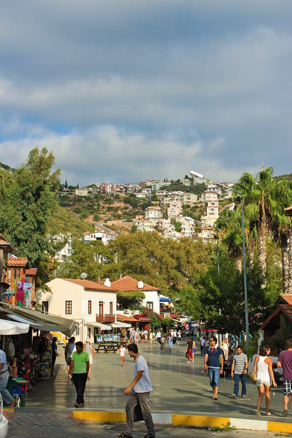 Kas Street editorial photography. Image of outdoor, beautiful - 31968637