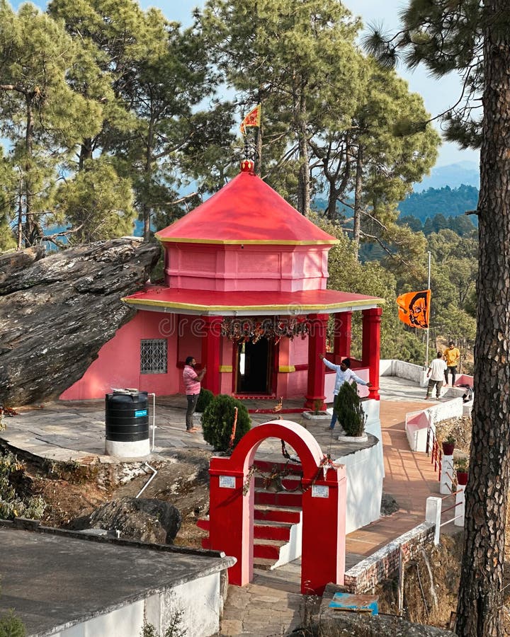 Kasar Devi Temple editorial stock photo. Image of temple - 274909353