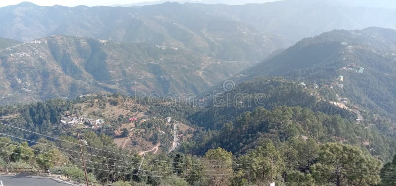 Kasauli View Himachal Pradesh in India Stock Image - Image of himachal ...