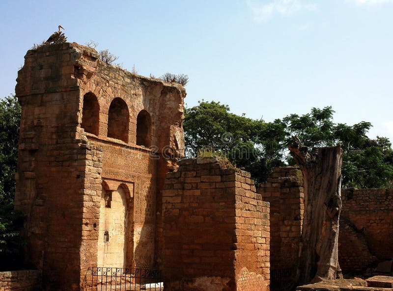 Kasbah Chellah in Rabat in Morocco Stock Photo - Image of civilization ...