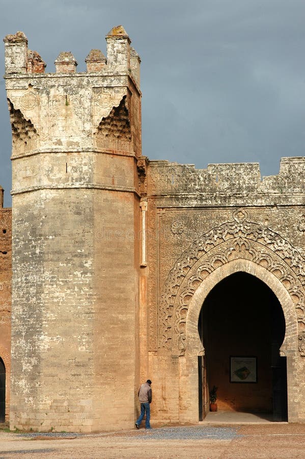 Kasbah Chellah in Rabat in Morocco Stock Photo - Image of civilization ...