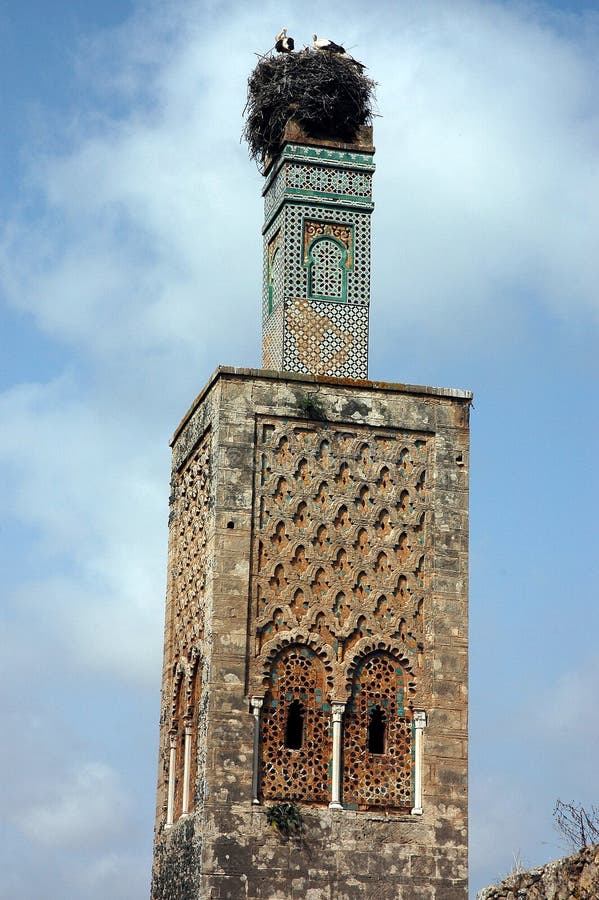 Kasbah Chellah in Rabat in Morocco Stock Photo - Image of civilization ...