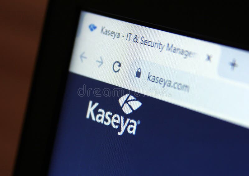 Kaseya Security Management Company Editorial Photo - Image of ...