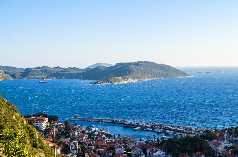 Beach at Kash Turkey stock photo. Image of lagoon, beauty - 33736924