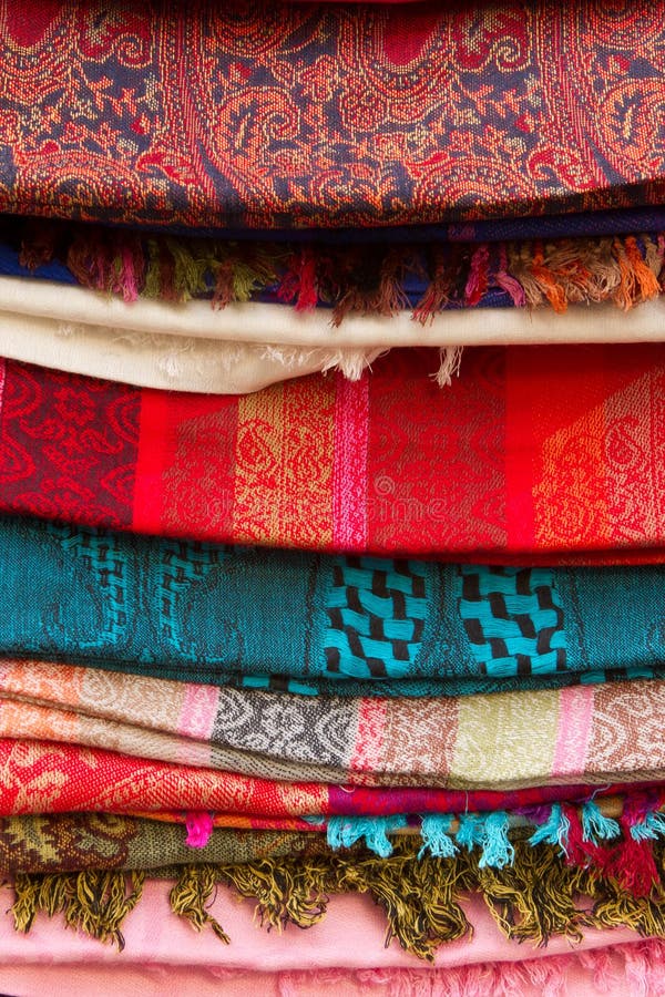 Kashmir Scarf stock image. Image of dress, bright, colorful - 21162839