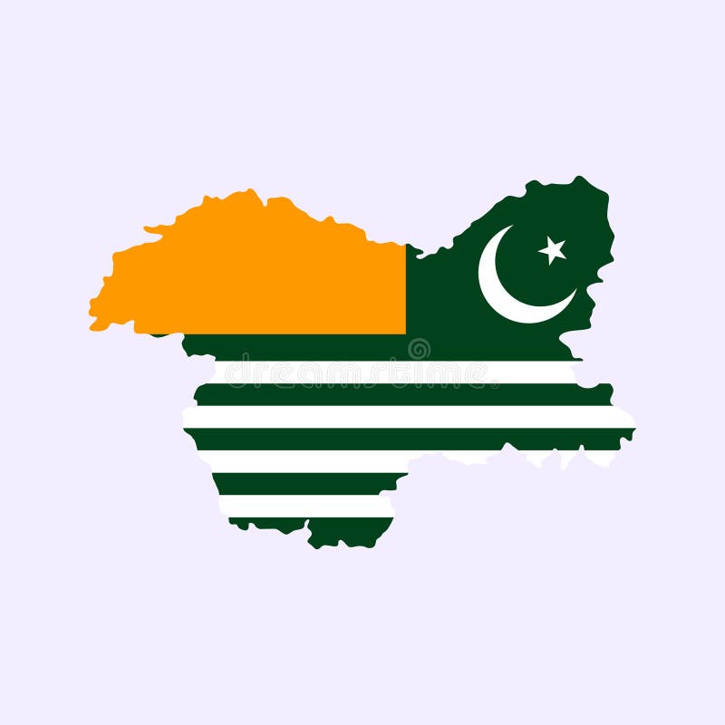 Kashmir Solidarity Day 5th February Vector Icon Illustration Kashmir ...