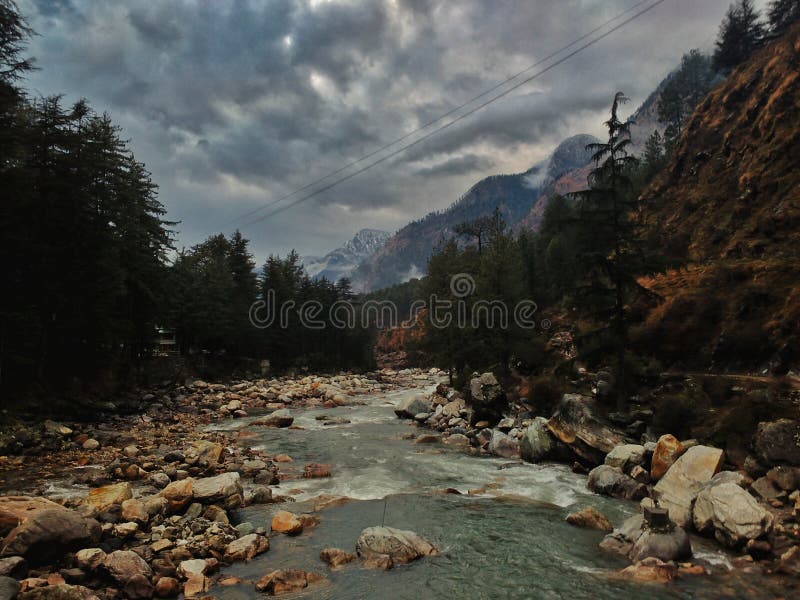 Kasol 1, parvati valley stock image. Image of himachal - 68240873