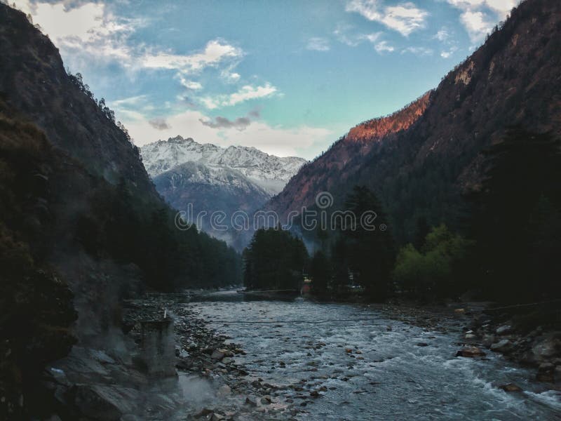 Kasol 2, parvati valley stock photo. Image of trek, dawn - 68240904