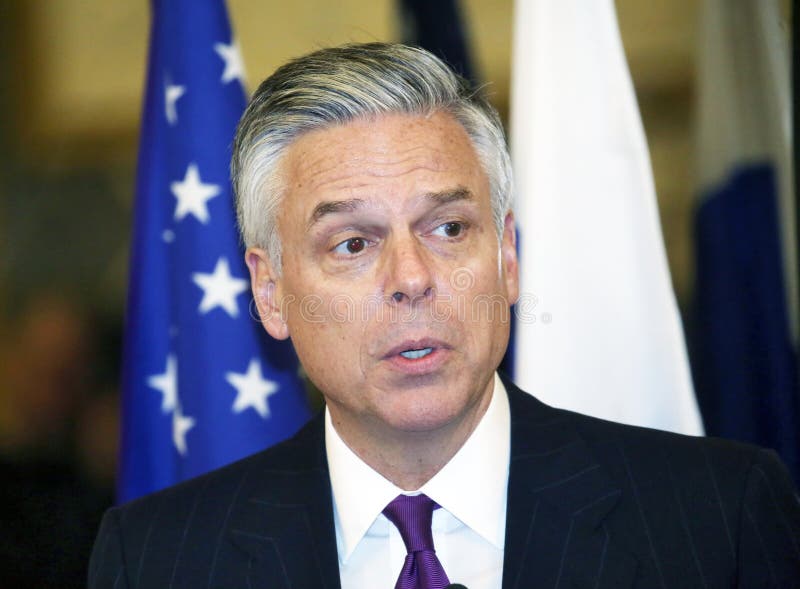 John Huntsman Jr. US Ambassador To Russia Editorial Photo - Image of ...
