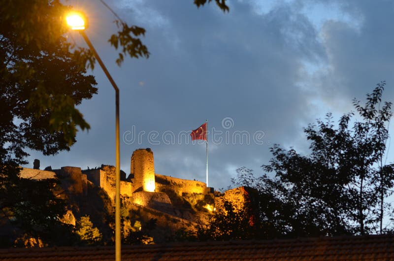 Kastamonu Castle stock photo. Image of defense, republic - 72849494